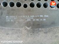 China EN 10025-2 S235JR Carbon Steel Baffle Support Plate For Heat Exchanger for sale