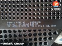China EN 10025-2 S235JR Carbon Steel Baffle Support Plate For Heat Exchanger for sale