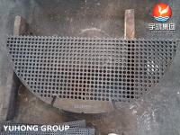 China EN 10025-2 S235JR Carbon Steel Baffle Support Plate For Heat Exchanger for sale