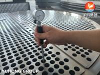 China Forged EN10222-4 P280GH / 1.0426 Carbon Steel Tubesheet for Heat Exchanger for sale