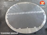China Forged EN10222-4 P280GH / 1.0426 Carbon Steel Tubesheet for Heat Exchanger for sale
