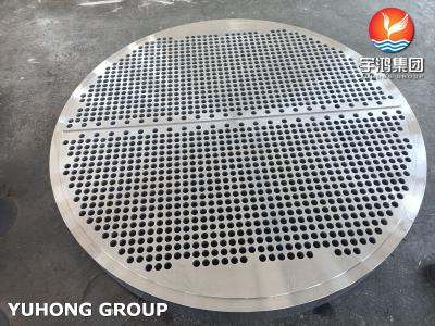 China Forged EN10222-4 P280GH / 1.0426 Carbon Steel Tubesheet for Heat Exchanger for sale