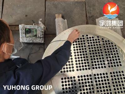 China ASTM A182 F304 / 304L / SUS304 Stainless Steel Heat Exchanger Tubesheet for sale