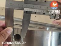 China EN10028 1.4541 Stainless Steel Tube Sheet For Floating Head Exchanger Shell Heat Exchanger for sale
