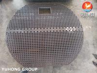China EN 10025-2 S235JR Carbon Steel Baffle Tubesheet For Heat Exchanger for sale