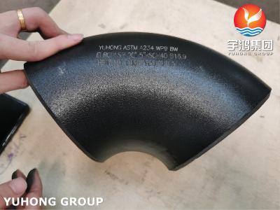 China ASTM A234 WP9 CL1 90° ELBOW BW SR 5