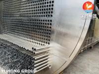 China ASTM Heat Exchanger Assemble Tube Sheet And Support Plate 304 316 / Titanium / C276 for sale