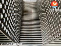 China ASTM Heat Exchanger Assemble Tube Sheet And Support Plate 304 316 / Titanium / C276 for sale