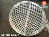 China High Strength Steel Baffle And Tube Sheet Used In Heat Exchanger / Boiler / Air Conditing for sale