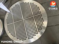 China High Strength Steel Baffle And Tube Sheet Used In Heat Exchanger / Boiler / Air Conditing for sale