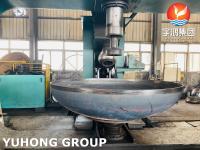 China ASME SA516 Gr.70 Carbon Steel Heat Exchanger Dished Elliptical Heads for sale