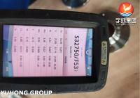 China UNS S32750 F53 Welding Neck Flange Class 150 Chloride Resistant Seawater Desalination NACE MR0175​ for sale