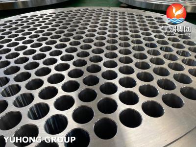 China ASTM A266 Gr.3N Carbon Steel Tubesheet For Heat Exchanger / Pressure Vessel for sale