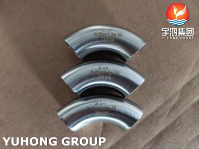 China SS304 , SS316L Stainless Steel 3A SMS Sanitary Fittings Elbows Reducers For Dairy Plant for sale