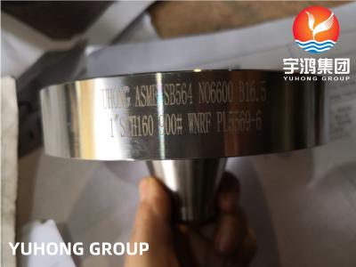 China ASTM B564 Alloy600 UNS NO6600 Nickel Alloy Blind RF Face Flange Forging for sale