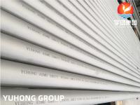 China Nikel Alloy Steel Seamless Pipe ASTM B677 TP904L Distillation Application for sale