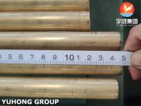 China ASME SB111 UNS C68700 O61 Seamless Aluminum Brass Tube For Petroleum Industry for sale