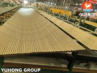China ASME SB111 UNS C68700 O61 Seamless Aluminum Brass Tube For Petroleum Industry for sale