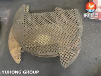 China ASME SB171 C71500 Copper Alloy Tubesheet Plates For Heat Exchangers for sale