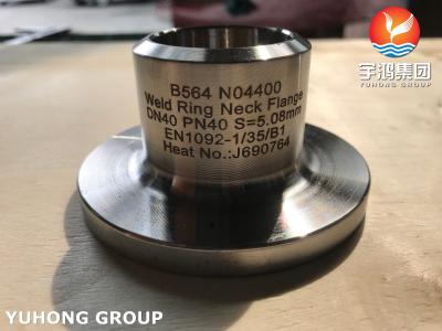 China B564 N04400 Weld Neck Raised Face Nickel Copper Alloy Flange for Mining Industry for sale