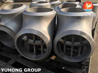 China Large Diameter Pipe Fitting ASTM A403 WP316L-WX Equal Tee for sale
