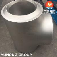 China Large Diameter Pipe Fitting ASTM A403 WP316L-WX Equal Tee for sale