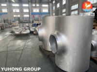China Large Diameter Pipe Fitting ASTM A403 WP316L-WX Equal Tee for sale