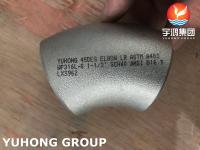 China ASTM A403 WP316L-S Stainless Steel 90 Deg Elbow Butt Weld Pipe Fitting B16.9 for sale