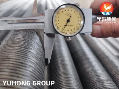 China Customized Finned Tube with Aluminum Fin Material and Multiple Fin Types for Heat Exchanger and Condenser Applications for sale