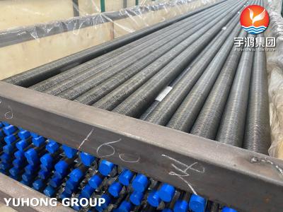 China Carbon Steel Base Tube Aluminum Finned Tube For Evaporator HT, ECT Available for sale