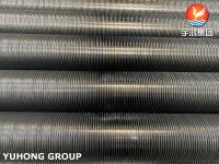 China Carbon Steel Base Tube Aluminum Finned Tube For Evaporator HT, ECT Available for sale