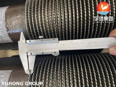 China ASTM A335 P9 11R  SERRATED FIN TUBE oil Refining Condencer for sale