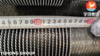 China ASTM A335 P9 11R  SERRATED FIN TUBE oil Refining Condencer for sale