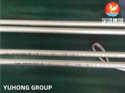 China ASTM B444 UNS NO6625 Nickel Alloy Steel Seamless U Bend Tubes for Calderas for sale