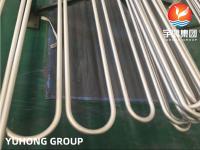 China ASTM B444 UNS NO6625 Nickel Alloy Steel Seamless U Bend Tubes for Calderas for sale