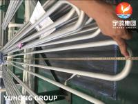 China ASTM B444 UNS NO6625 Nickel Alloy Steel Seamless U Bend Tubes for Calderas for sale