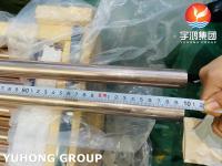 China ASME SB111 UNS C70600, Cu-Ni 90/10, CuNi10Fe1Mn Copper Nickel Alloy Seamless Tube for sale