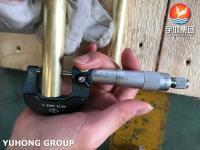 China ASME SB111 C44300 Admiralty Brass Tube O61 Cold Finished for Heat Exchanger for sale