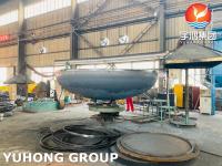 China ASME SA516 Gr. 70N Dished Elliptical Head End Caps for High-Performance Steel Fitting for sale