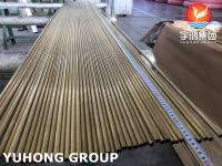 China DIN17660 CuZn20Al2 F39, UNS C68700 Seamless Aluminums Brass Tube For Heat Exchanger for sale