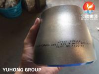 China ASTM A403 WP317L-S Stainless Steel Reducer Butt Weld Pipe Fitting B16.9 for sale