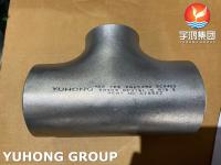 China ASTM A403 WP316L-S Stainless Steel Reducing Tee BW Fitting ANSI B16.9 for sale