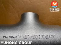 China ASTM A403 WP316L-S Stainless Steel Reducing Tee BW Fitting ANSI B16.9 for sale