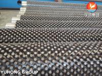 China Alloy Steel Pipe ASTM A335 P9 with 11Cr Studded Fin tube  for reactor feed heater, Recovery Furnace application for sale