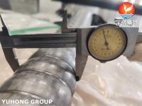 China TP304 TP304L TP316 TP316L Stainless Steel Corrugated Fin Tubes Extruded Type for Preheating Devices for sale