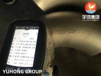 China ASTM A403 WP347H-S Stainless Steel 90 Degree LR Elbow Butt Weld Fitting ANSI B16.9 for sale