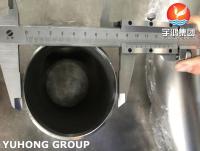 China ASTM A815 Duplex Steel UNS S31803 Reducer Tee ASME B16.9 Buttweld Pipe Fittings for sale