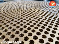 China ASME SB171 C71500 Copper Nickel 70/30 Tubesheet For Petrochemical Industry for sale