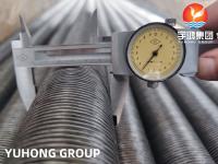 China Carbon Steel Seamless Fin Tube SA179 Al Embedded Finned Tube heat exchanger for sale