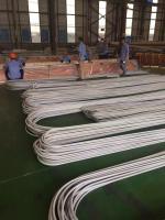 China Stainless Steel U Bend Tube , 100% Eddy Current Test & Hydrostatic Test , 19.05mm x 1.65mm , Heat Exchanger application for sale
